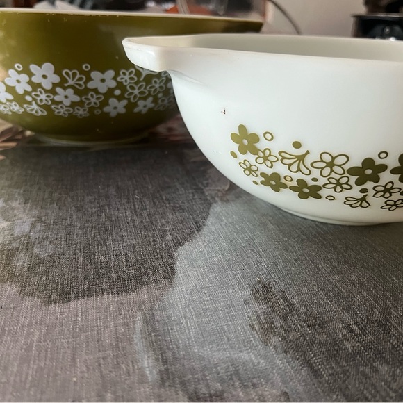 Pyrex | Kitchen | Vintage Pyrex Spring Blossom Cinderella Mixingnesting ...